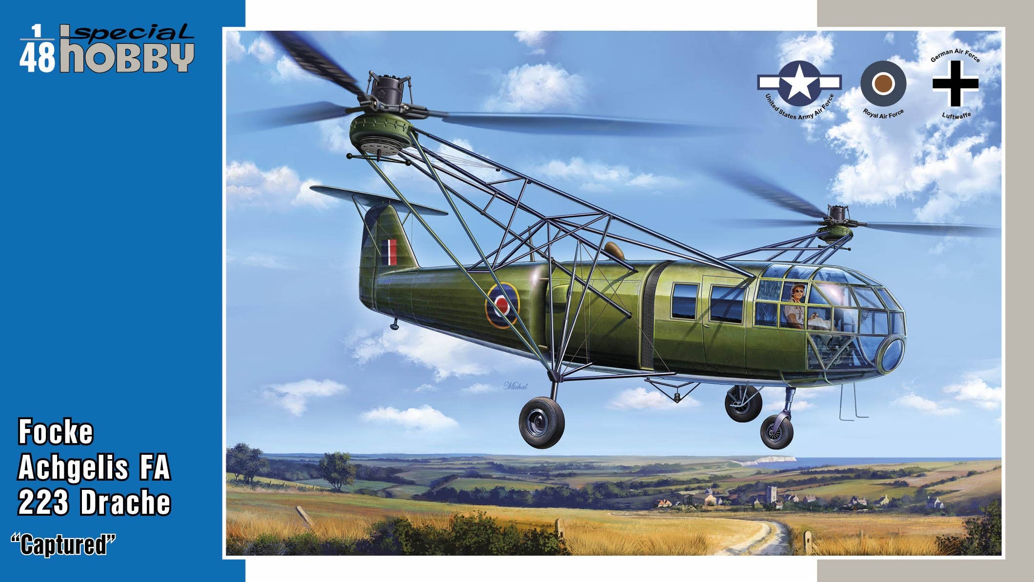 Focke Achgelis FA 223 Drache Captured HLJ Focke Achgelis FA 223 Drache Captured HLJ