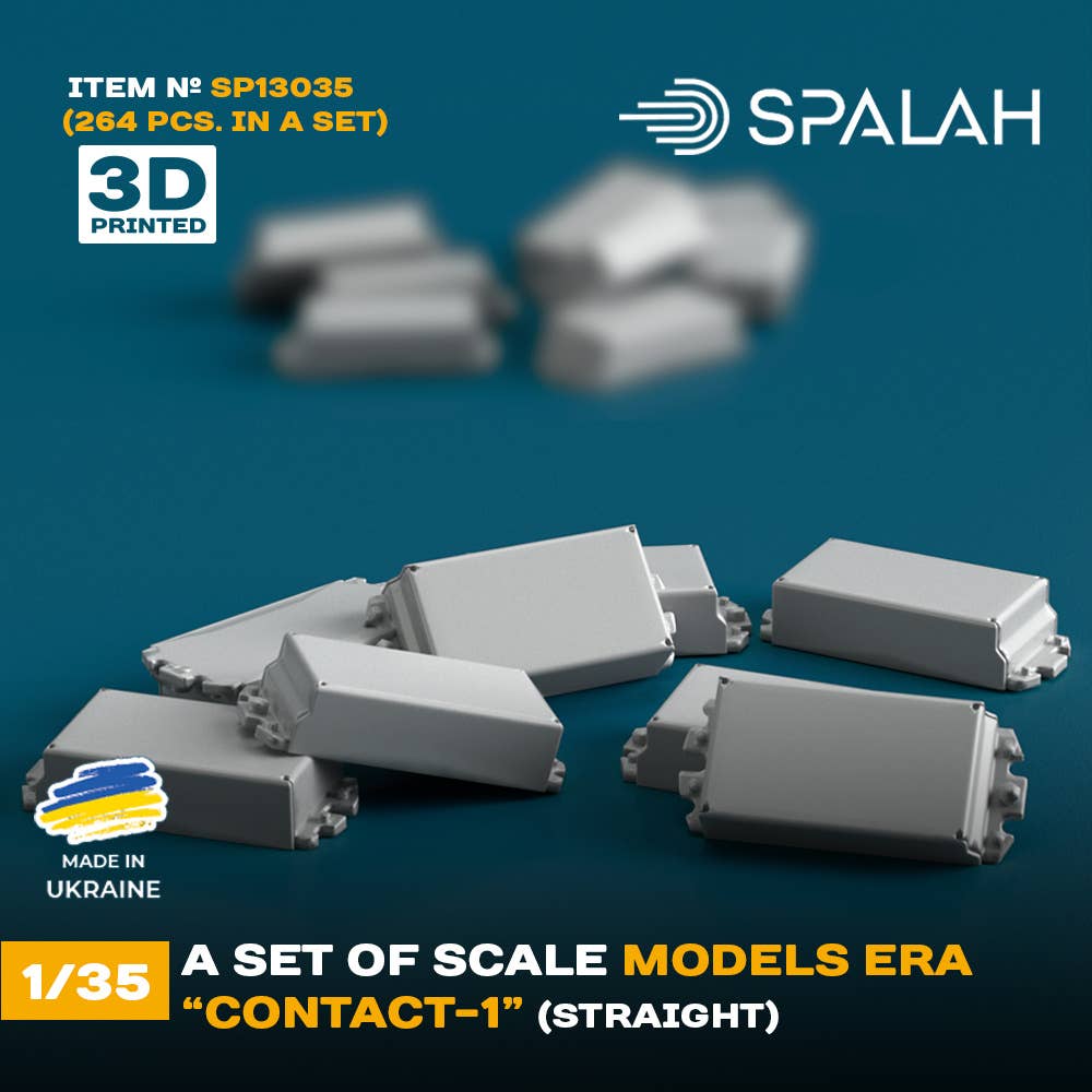 Set of scale models ERA Contact-1 straight, (264 pcs) | HLJ.com