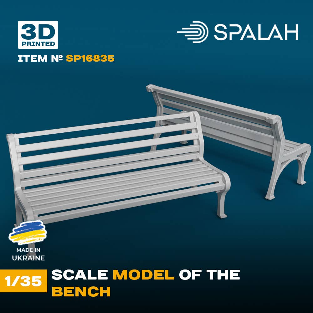 Set of scale models Benches, (2 psc) | HLJ.com