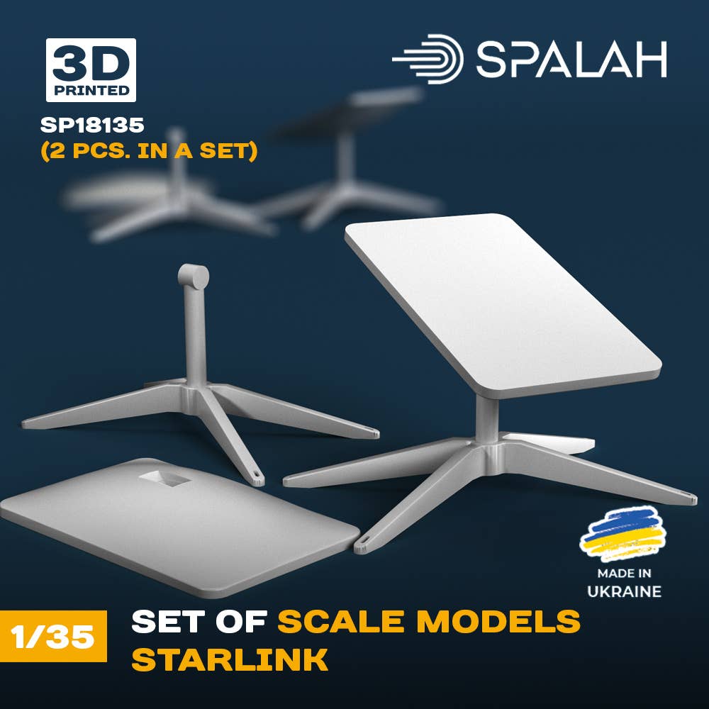 Set of scale models Starlink terminals, (2 pcs) | HLJ.com