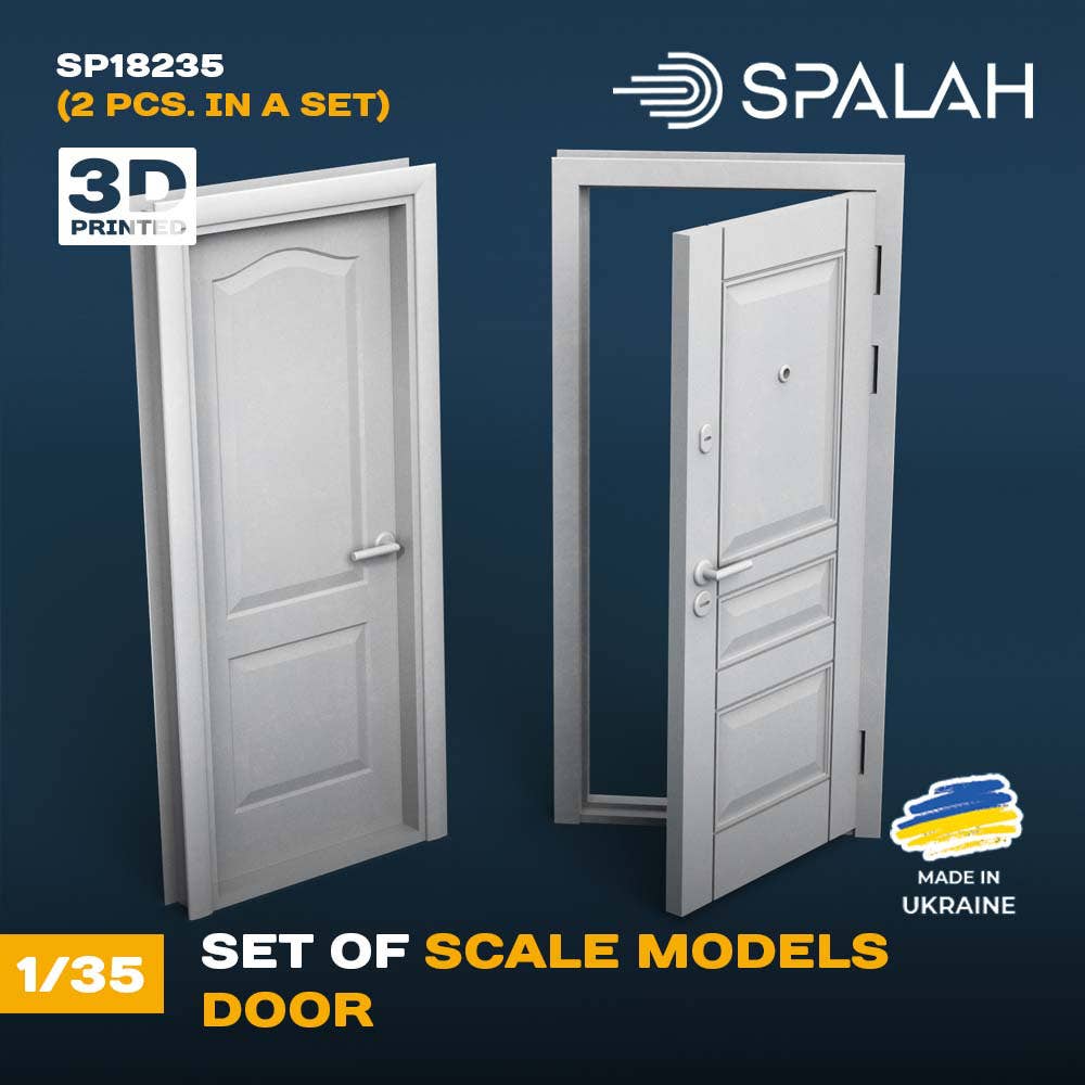Set of scale models Doors, (2 pcs) | HLJ.com