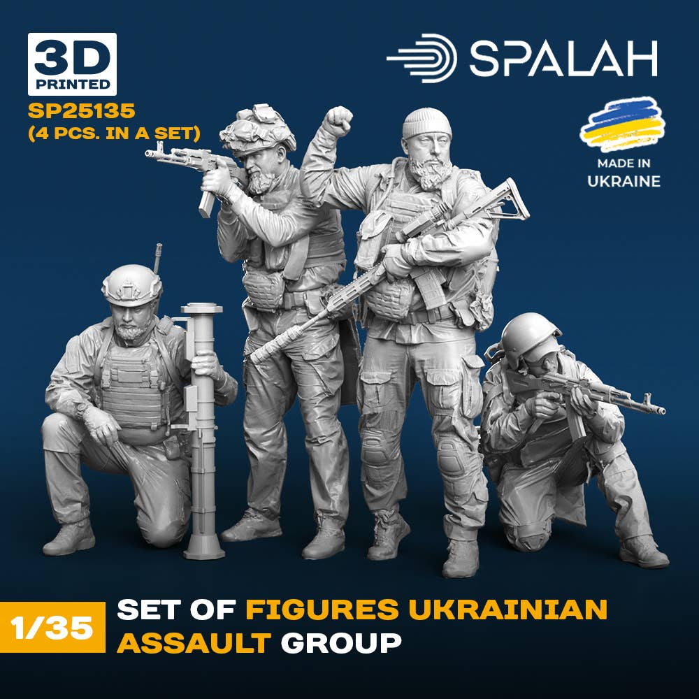 Ukrainian assault group figure set | HLJ.com