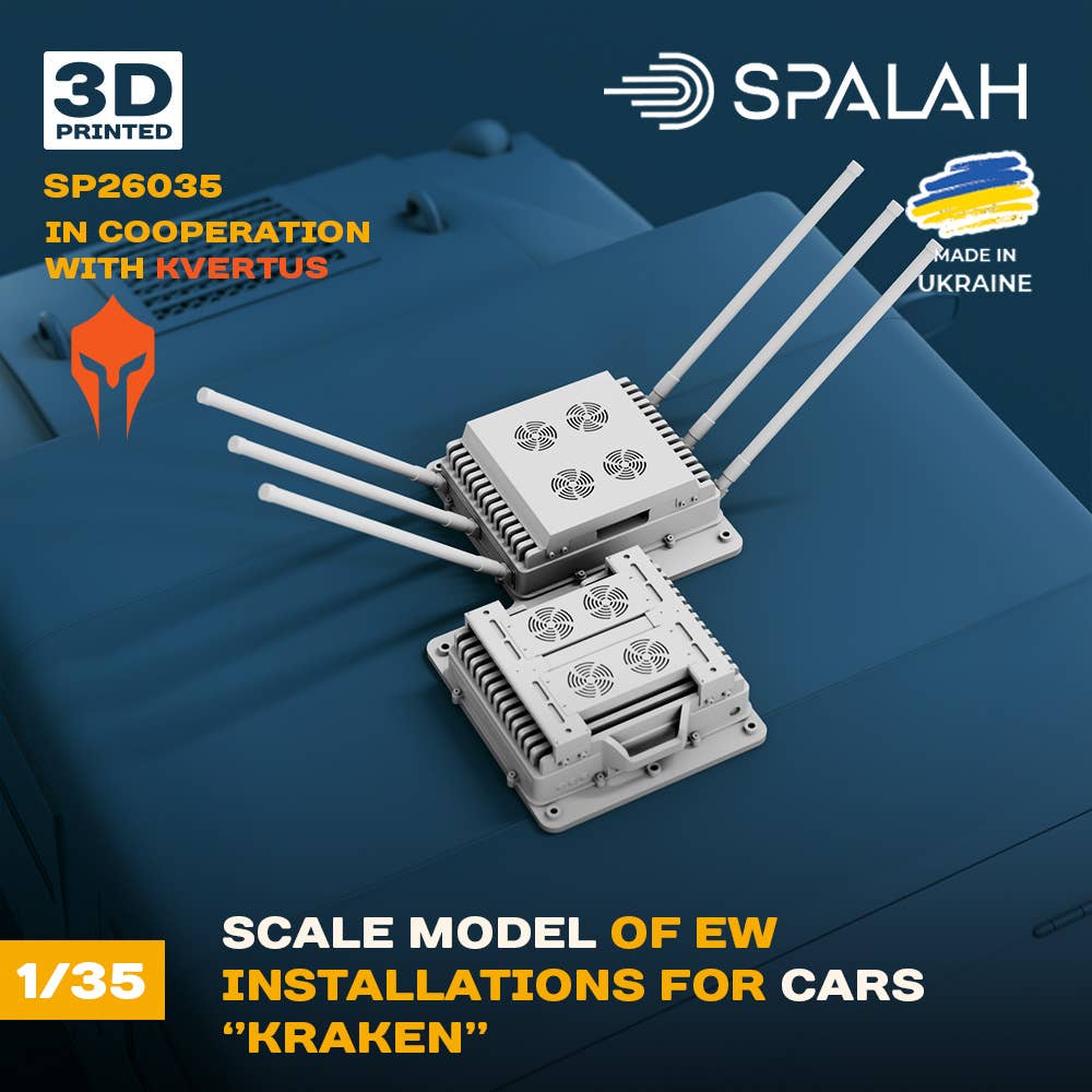 Scale model EW installations for cars Kraken | HLJ.com