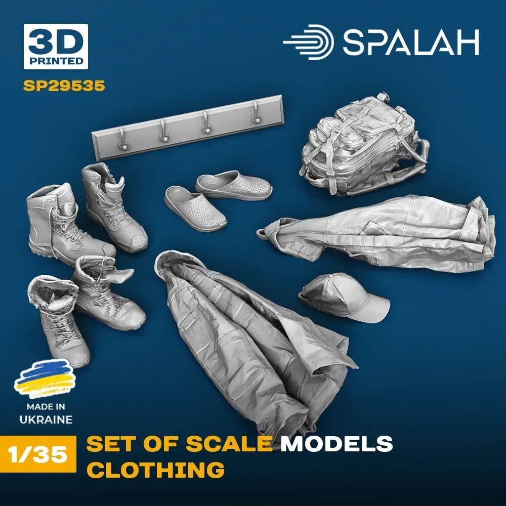 Set of scale models ''Clothing'' | HLJ.com