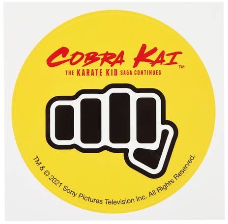 Cobra Kai Fist Sticker | HLJ.com