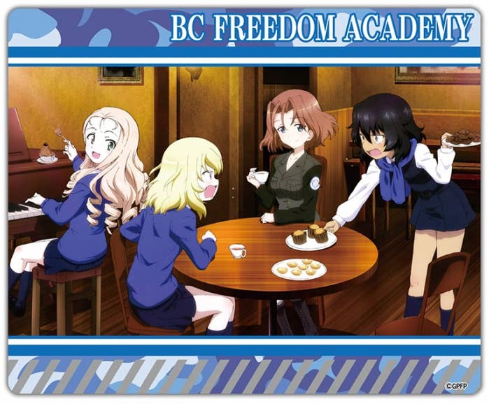 Girls und Panzer das Finale: Mouse Pad (BC Freedom Academy) | HLJ.com