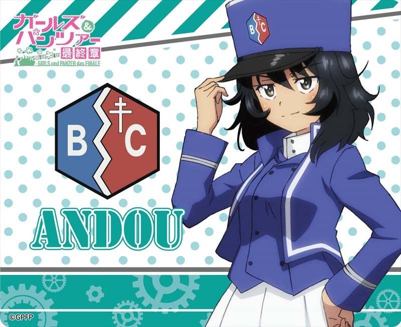 Girls und Panzer das Finale: Mouse Pad Newly Drawn (Ando) | HLJ.com