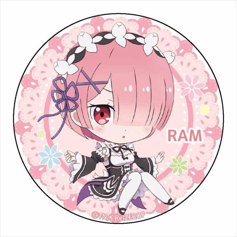 Re:Zero - Starting Life in Another World: Petit Choko Big Can Badge ...
