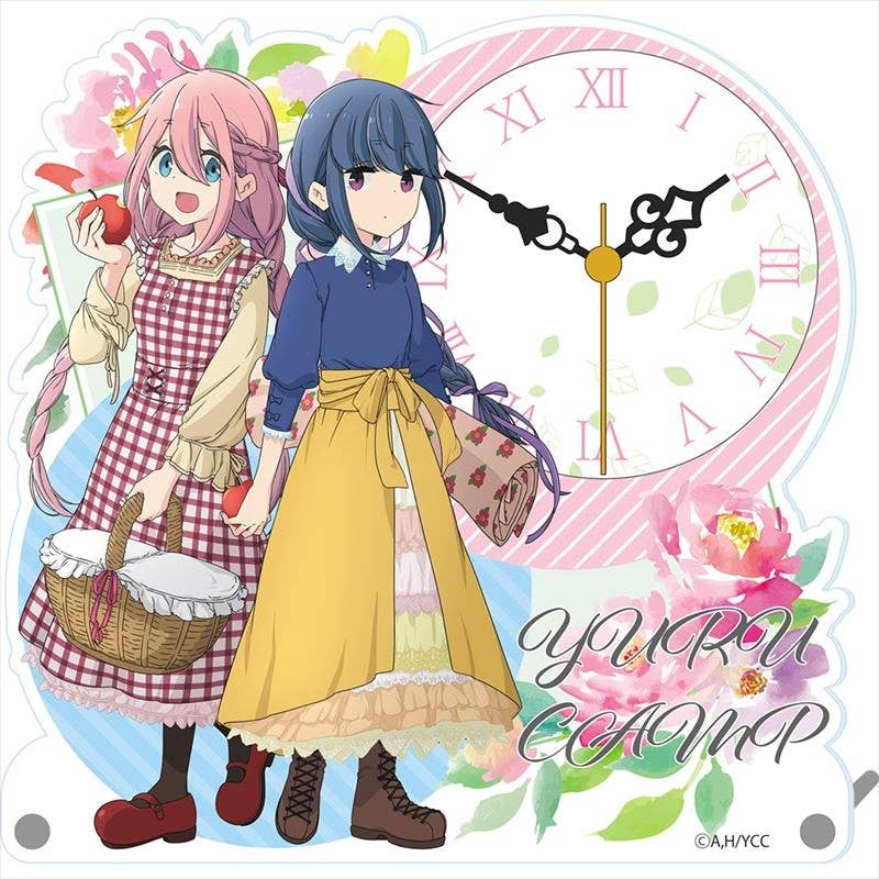 Laid-Back Camp: Mori Girl Acrylic Table Clock | HLJ.com