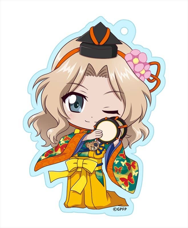 Girls und Panzer das Finale: Petitchoko Acrylic Keychain Kay ...