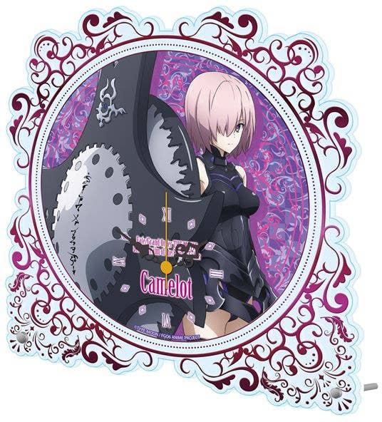 Fate/Grand Order Camelot The Movie: Acrylic Table Clock (Mash ...