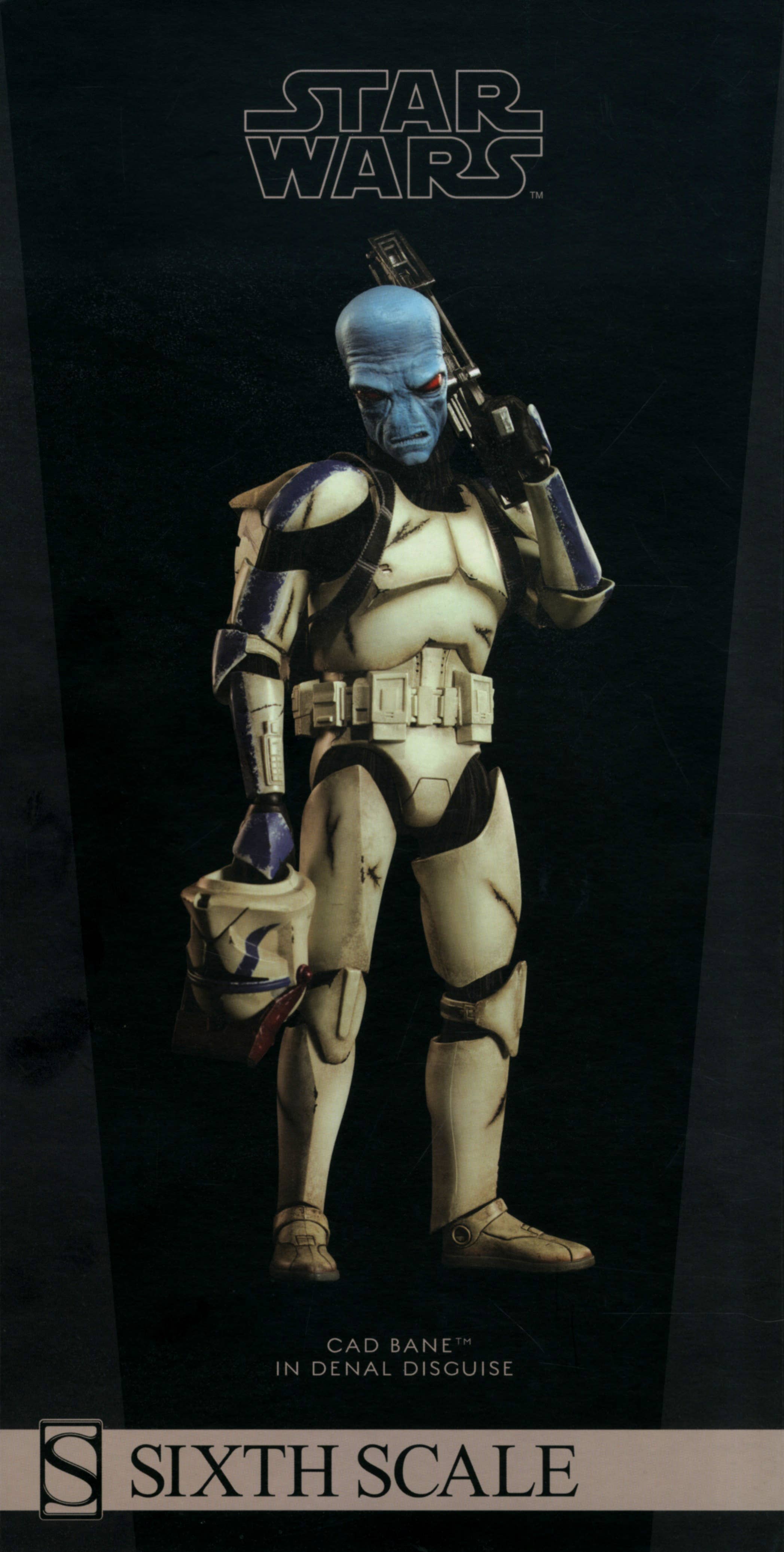 Scum & Villainy of Star Wars: Cad Bane (Clone Trooper Disguise Version ...