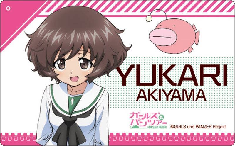 Girls und Panzer IC Card Sticker Set Yukari Akiyama | HLJ.com