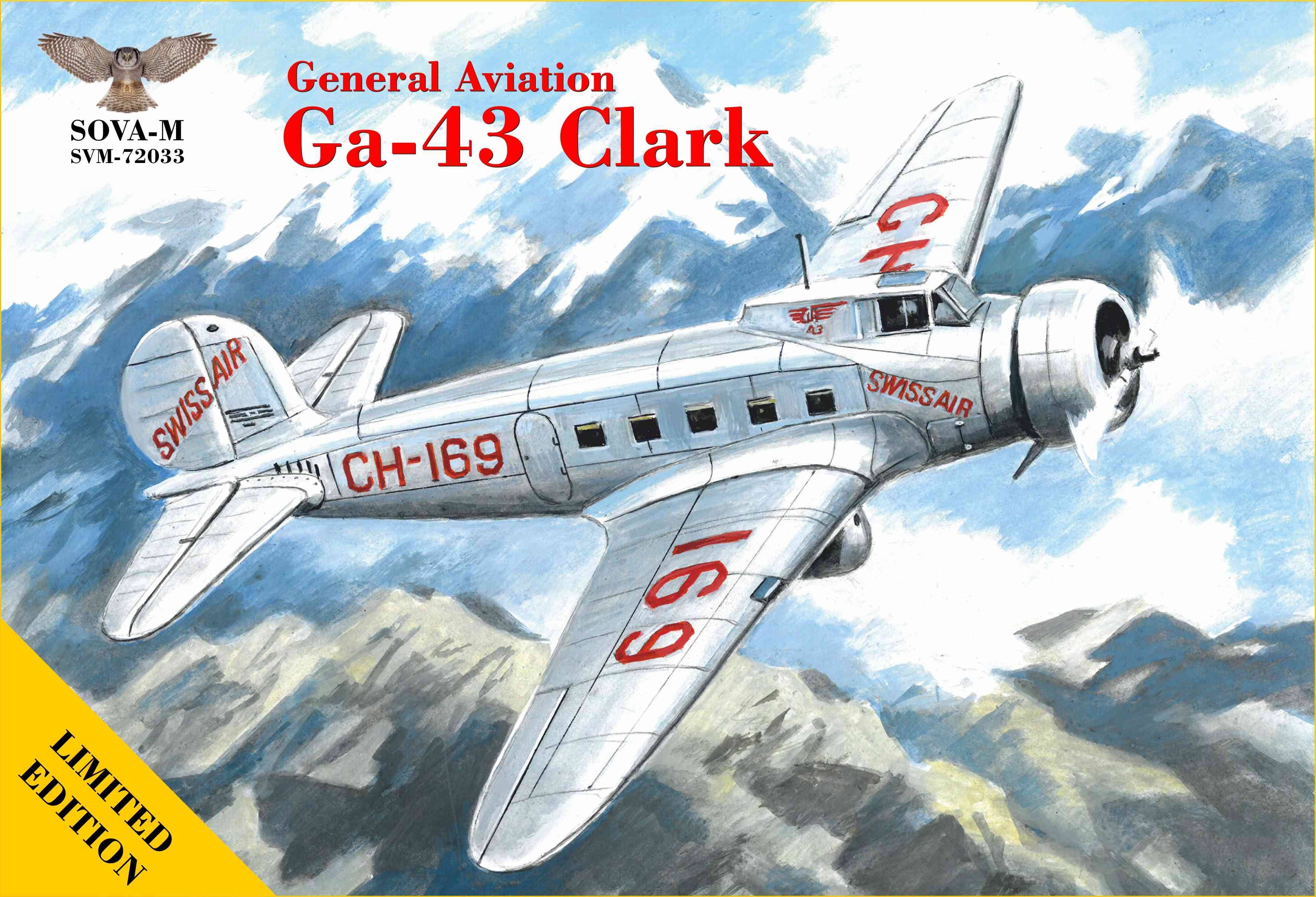 General Aviation Ga-43 Clark Swiss Air | HLJ.com