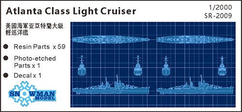 2 US Atlanta-class Light Cruisers | HLJ.com
