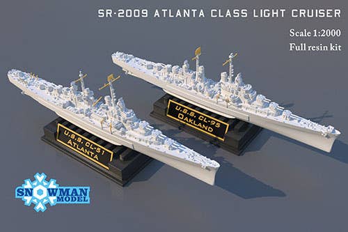 2 US Atlanta-class Light Cruisers | HLJ.com