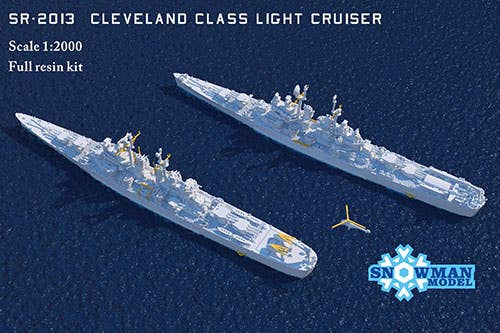 Two US Cleveland-class Light Cruisers | HLJ.com