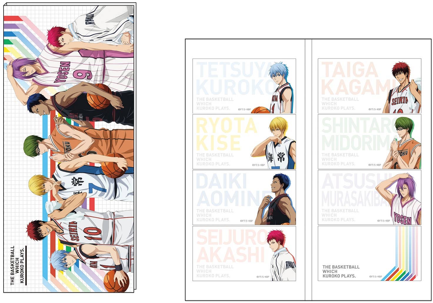 Kuroko's Basketball: Sticky Note Set | HLJ.com