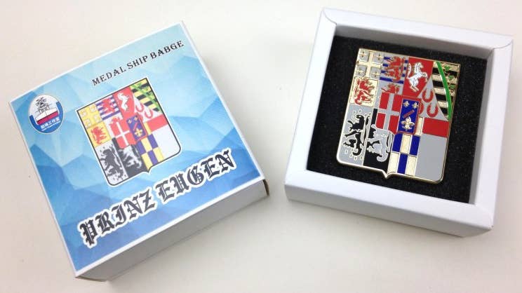 DKM CA Prinz Eugen Metal Badge H:55mm | HLJ.com