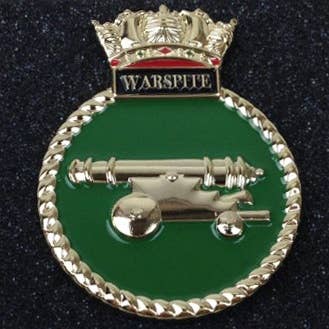 HMS BB Warspite Metal Badge H:55mm | HLJ.com