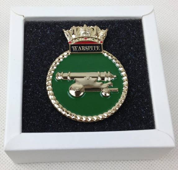 HMS BB Warspite Metal Badge H:55mm | HLJ.com