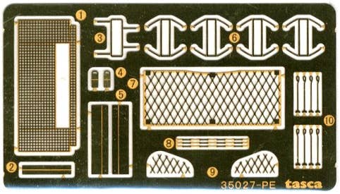 Asuka Model Etched Parts F | HLJ.com