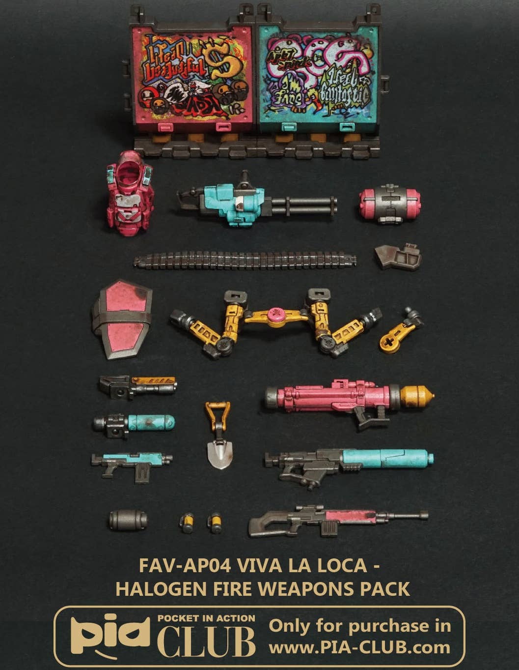 Acid Rain FAV-AP04 Viva la Loca - Halogen Fire Weapons Pack | HLJ.com