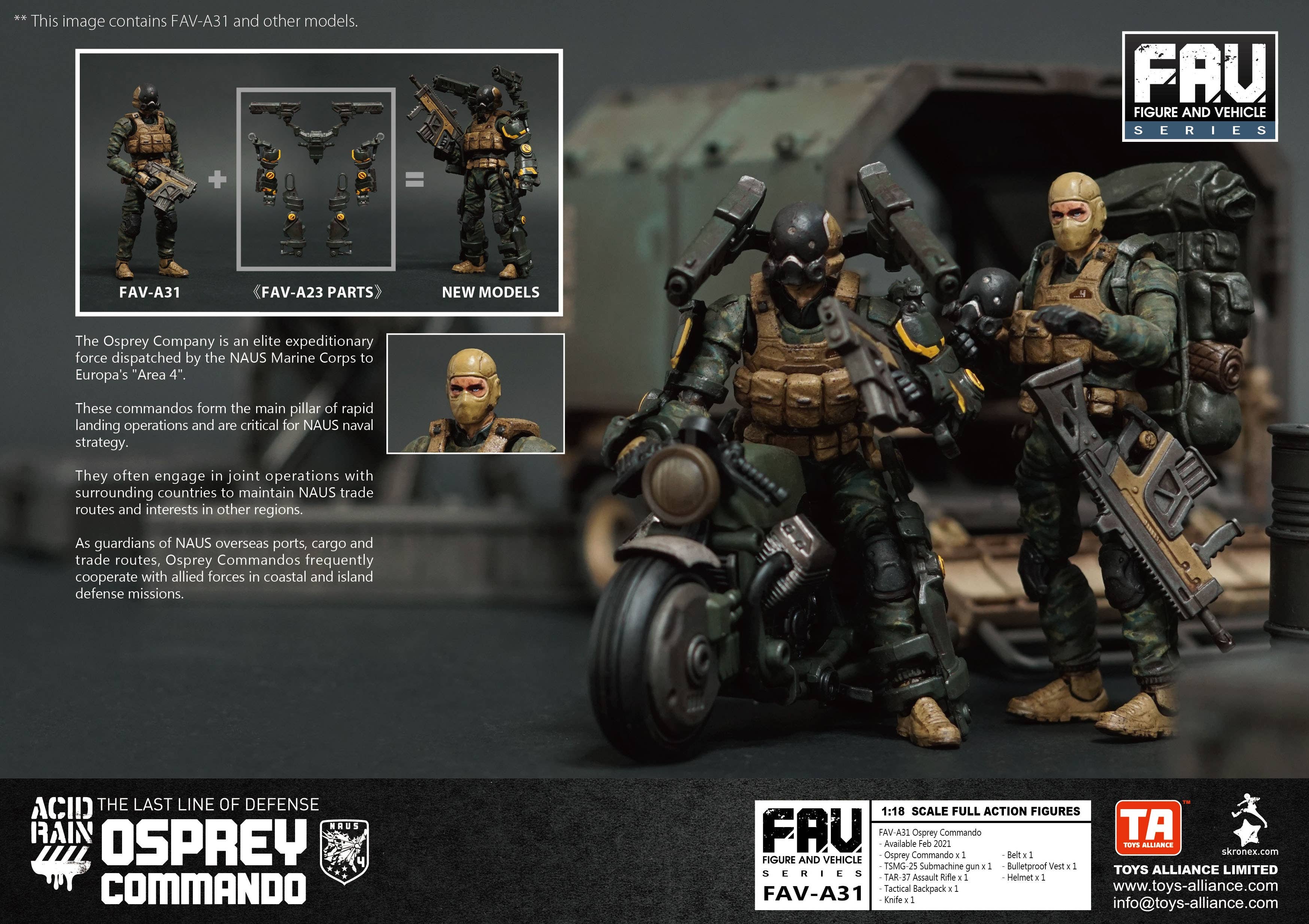 Acid Rain FAV-A31 Osprey Commando | HLJ.com