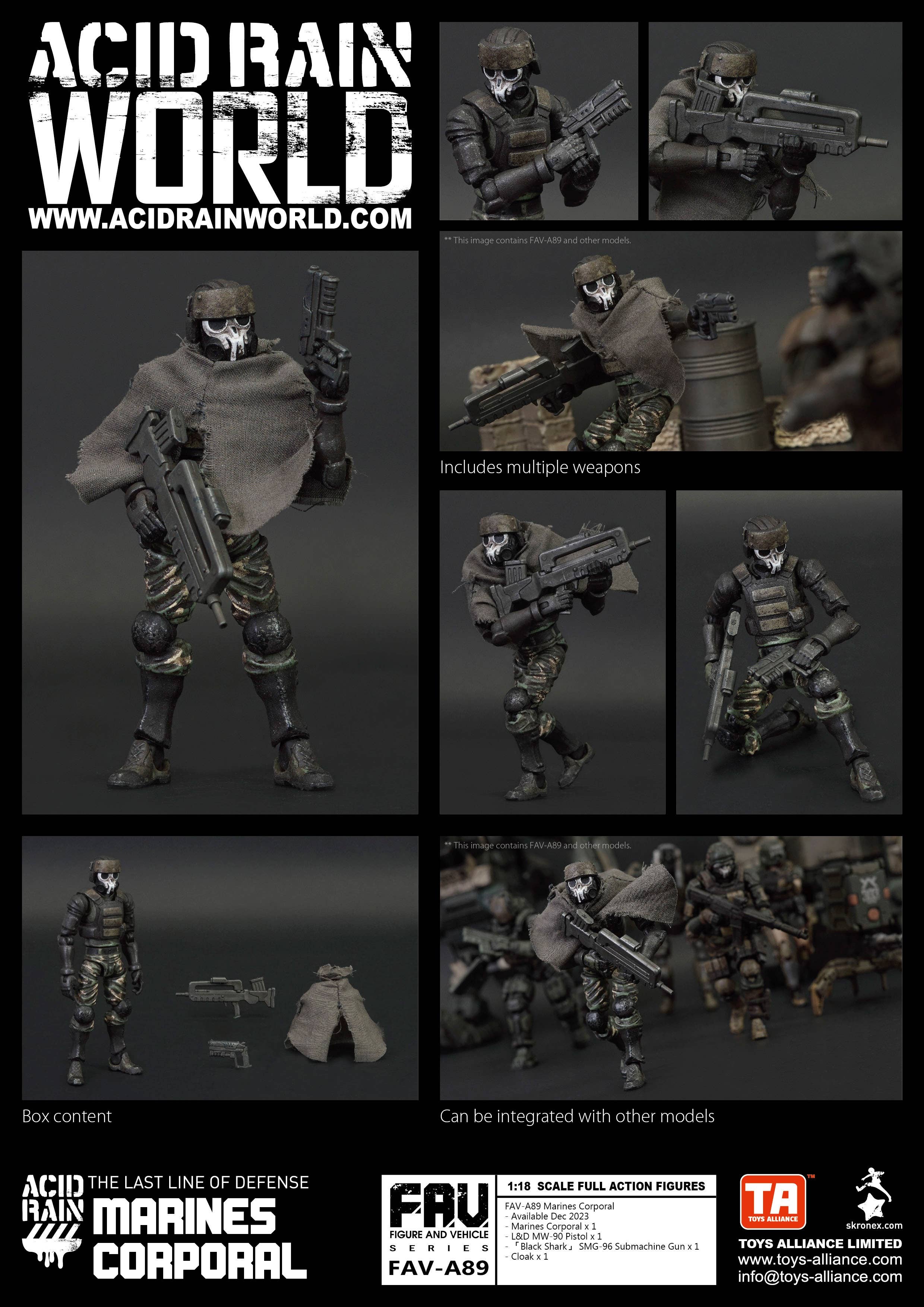 Acid Rain FAV-A89 Marines Corporal | HLJ.com