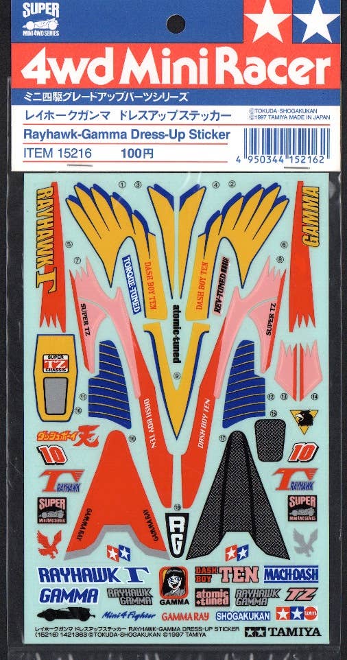 Rayhawk-Gamma Dress-Up Sticker | HLJ.com