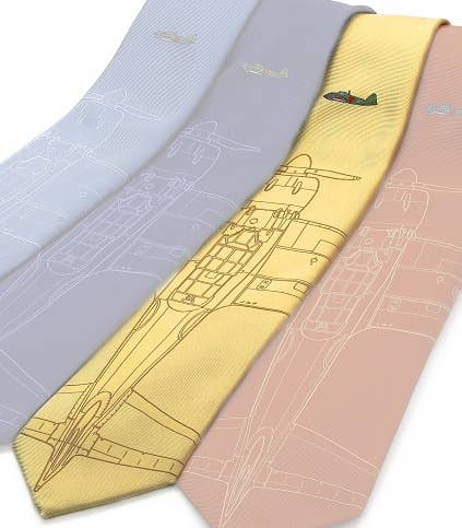 Tamiya Necktie Zero Fighter One Point (Gold) | HLJ.com