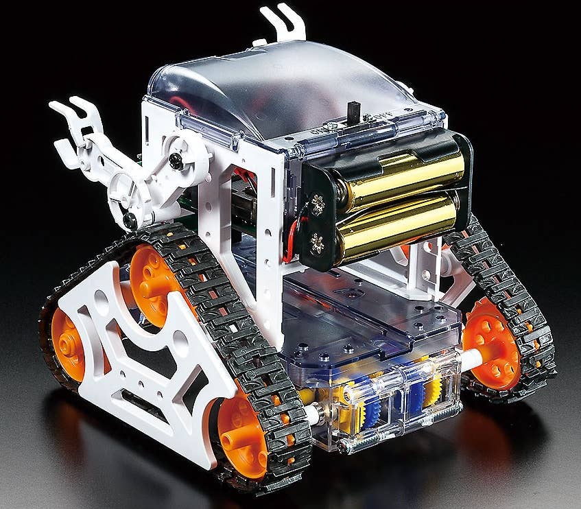 Microcomputer Robot Educational Construction Set (Crawler Type) | HLJ.com