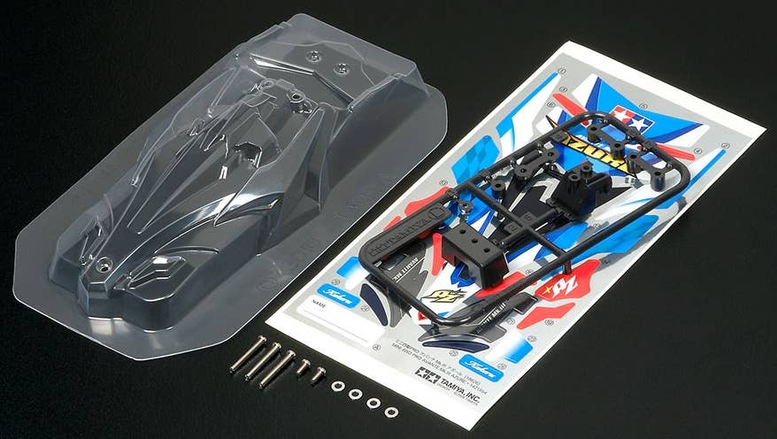 Avante Mk.III Azure Clear Body Set (Mini 4WD Limited) | HLJ.com
