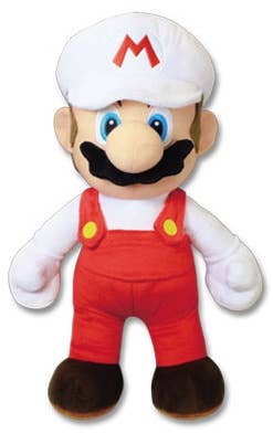 Super Mario Brothers Oversized Stuffed Fire Mario | HLJ.com