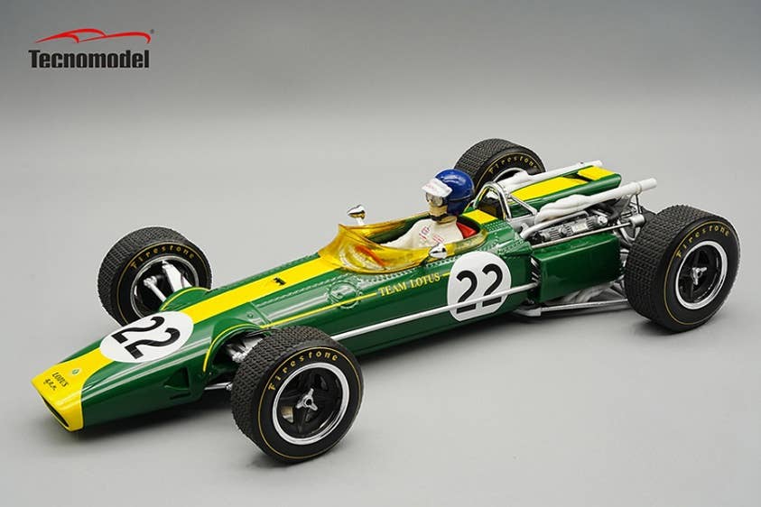 Lotus 43 Italian GP 1966 #22 Jim Clark (with driver figure) | HLJ.com