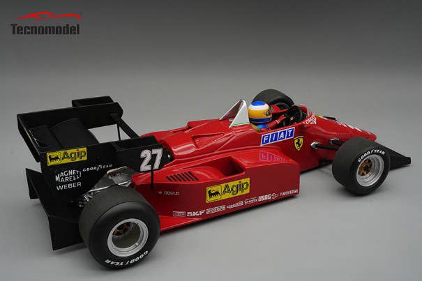 Ferrari 126 C4-M2 European G.P. 1984 2nd place car #27 M. Alboreto | HLJ.com