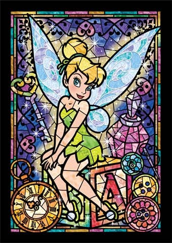 Peter Pan Tinker Bell Stained Glass 266pcs 18.2 x 25.7cm | HLJ.com