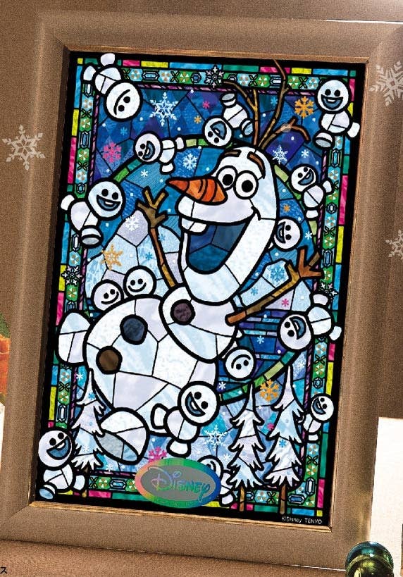 Jigsaw Puzzle: Olaf Stained Glass 266pcs (18.2 x 25.7cm) | HLJ.com