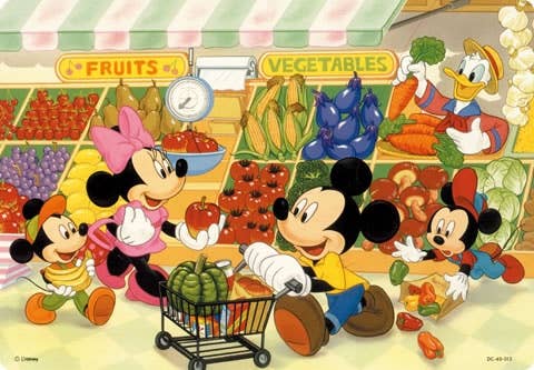 Disney Supermarket Shopping 40pcs 26 x 37.5cm | HLJ.com