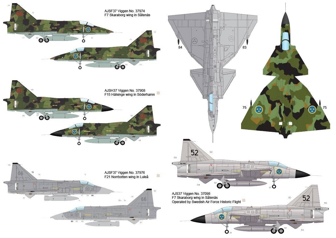 SAAB 37 Viggen AJS/AJSF/AJSH | HLJ.com
