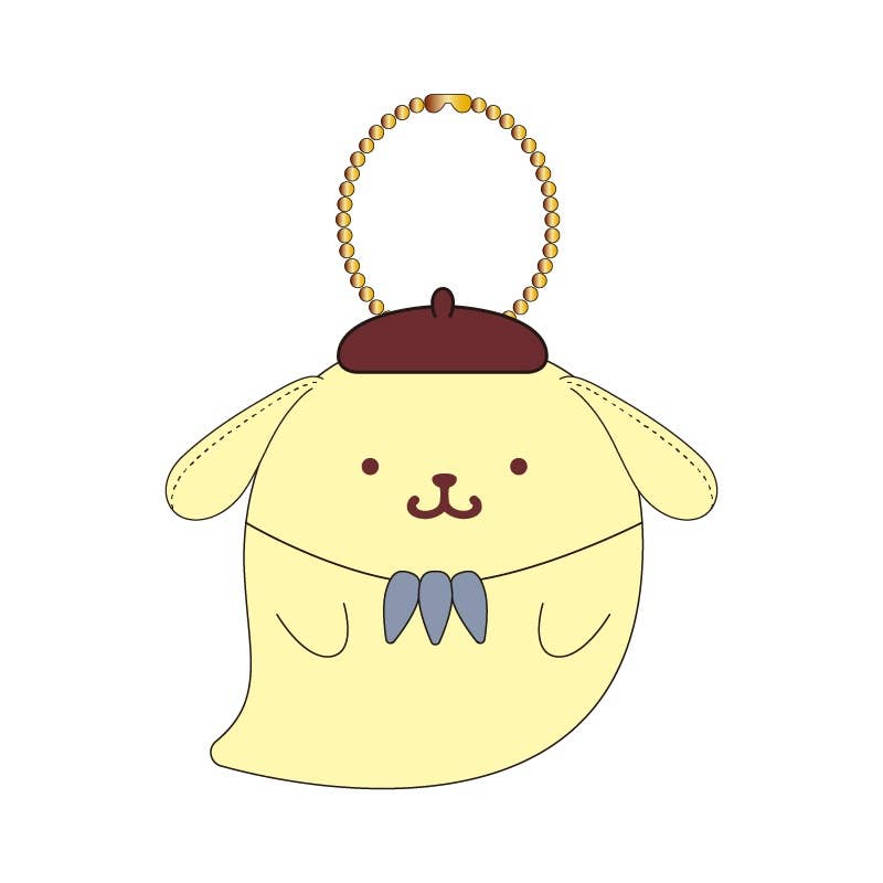 Shaman King x Sanrio characters: Hitodama Fluffy Mascot Pompompurin ...