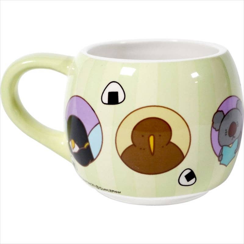 Wombat-san Tachi: Cafe Mug Wombat-san All Members Gather Ver. | HLJ.com