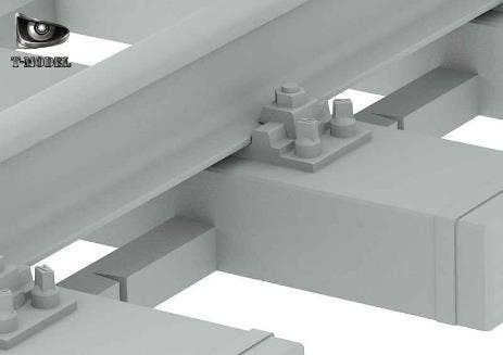 European Gauge Straight Rail and Curved Rail (180mm) | HLJ.com