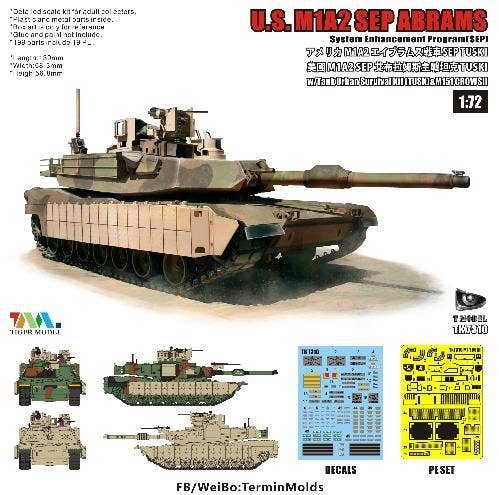 M1A2 SEP Abrahams TUSK I w/M153 CROWS II | HLJ.com