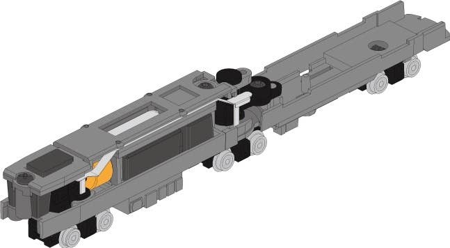 Train Collection Power Unit for Trams Double-stack Jacobs Bogie (TM ...