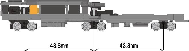 Train Collection Power Unit for Trams Double-stack Jacobs Bogie (TM ...