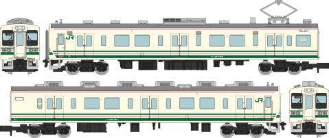 Train Collection: JR 107-100 Series Ryomo Line (Early Type) 2 Units Set ...