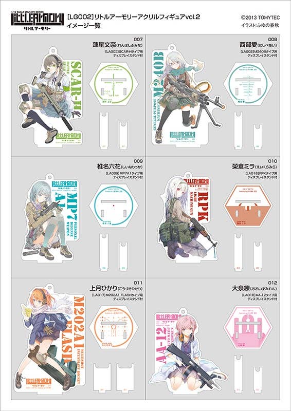 Little Armory Action Figure vol.2: 1Box (6pcs) | HLJ.com