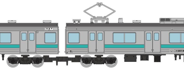 Train Collection: JR 207-900 Series Joban Local Line Additional 5 Car ...
