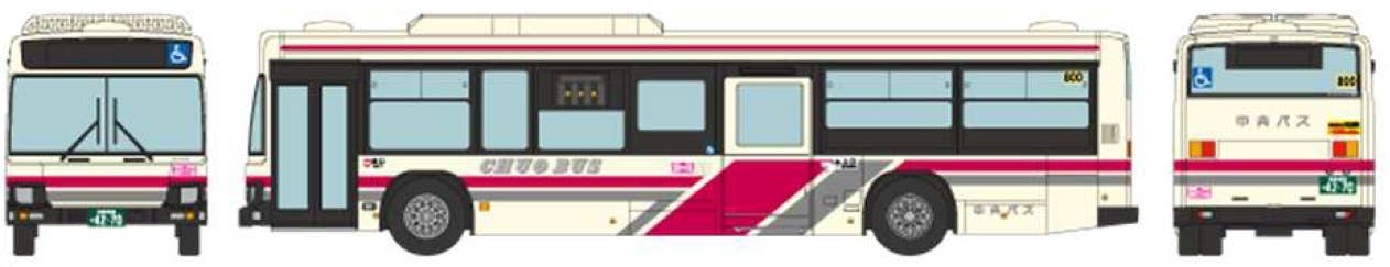 Watashino Machi Bus Collection MB1 Hokkaido Chuo Bus | HLJ.com